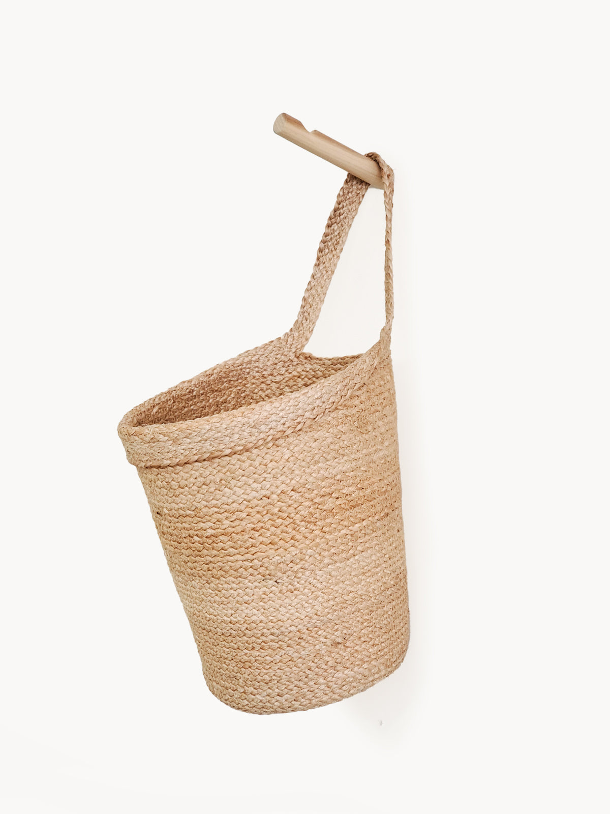 Handwoven Jute Hanging Wall Baskets - KORISSA®