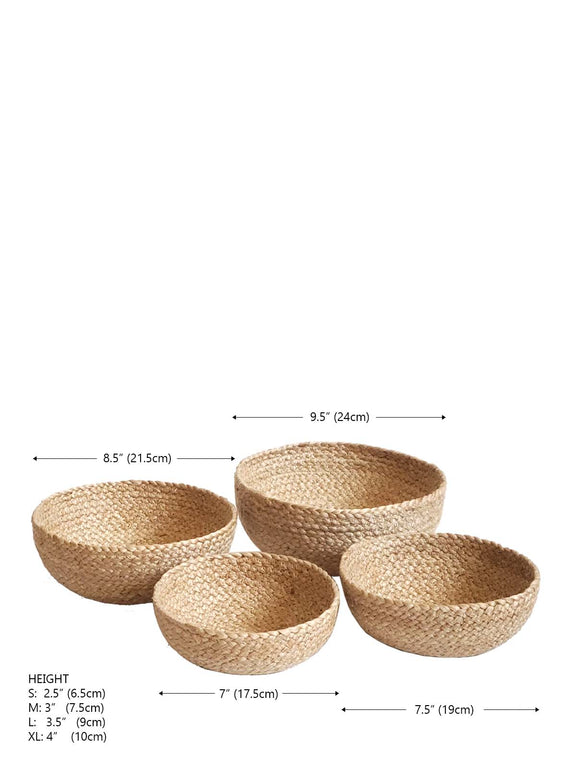 Kata Candy Bowl - Natural (Set of 4) – KORISSA