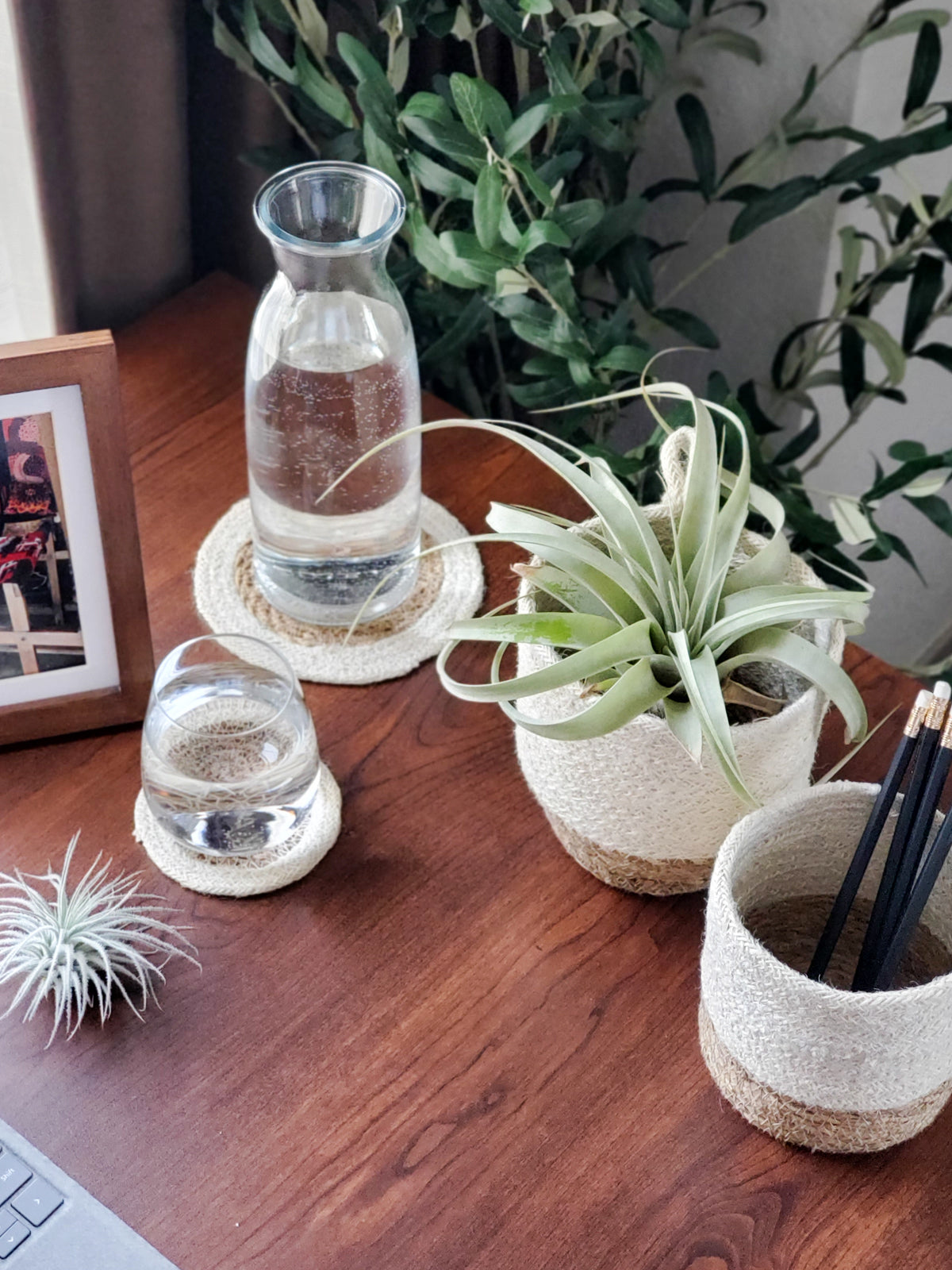 Handmade Natural Coaster Set - KORISSA®