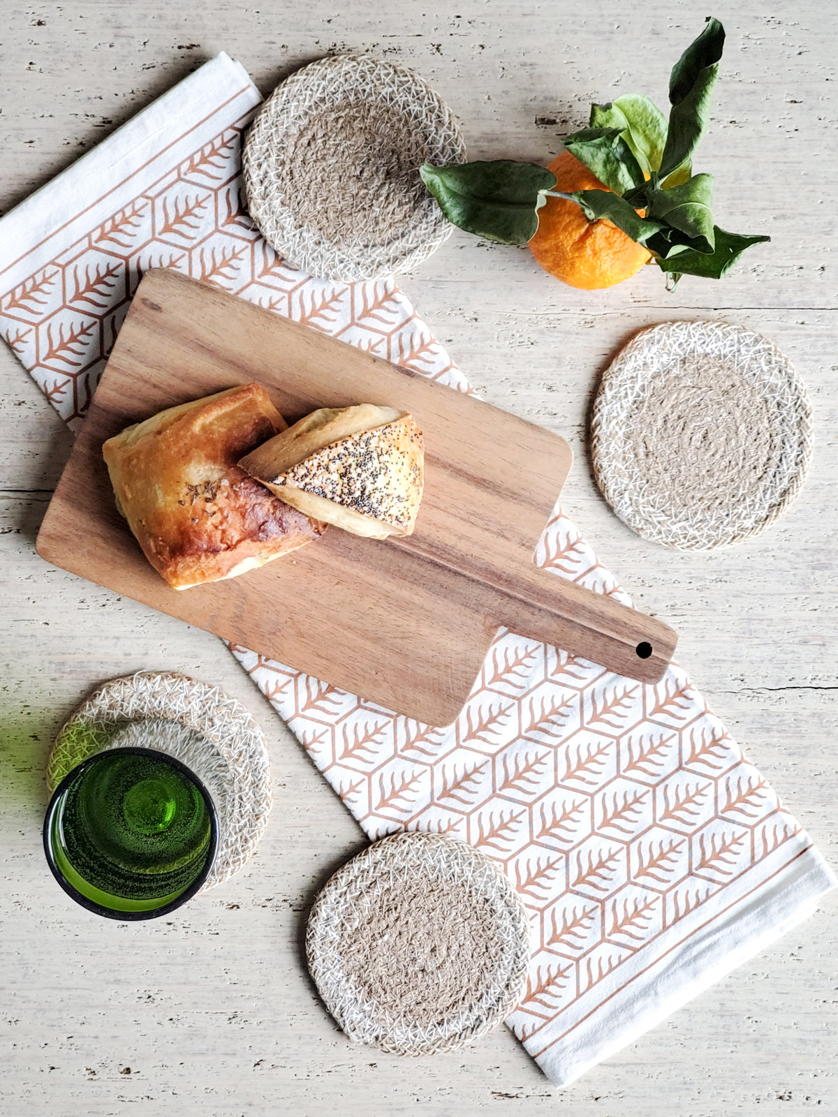 Handmade Natural Coaster Set - KORISSA®