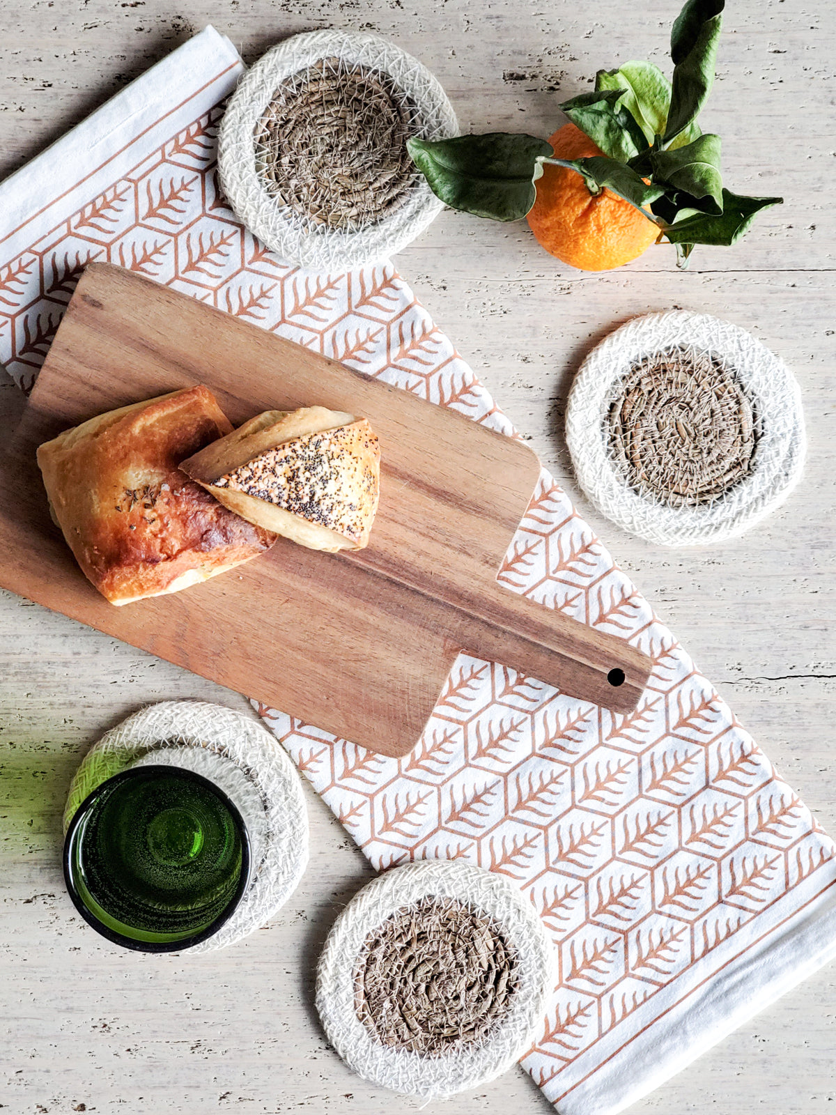 Handmade Natural Coaster Set - KORISSA®